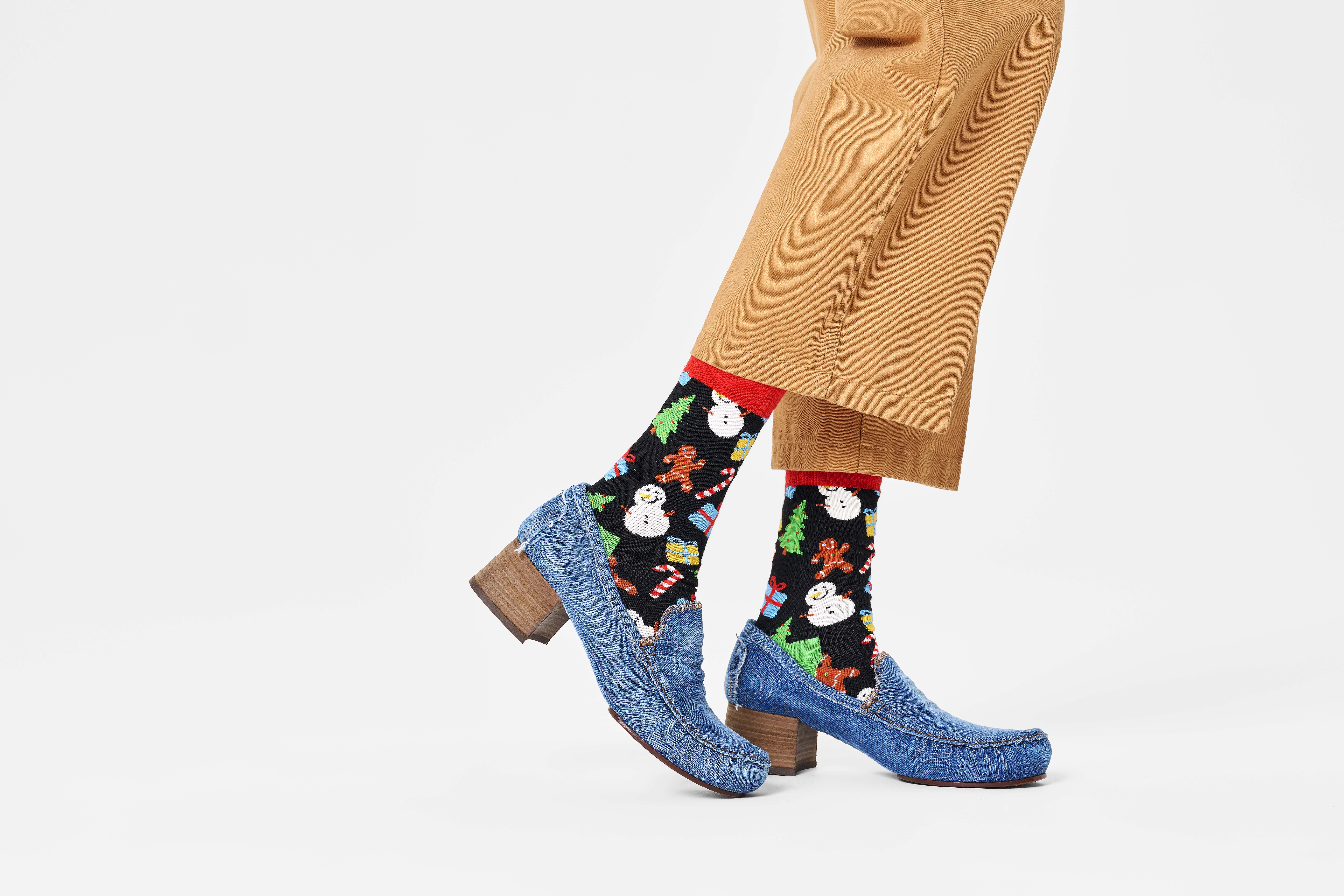 Bring It On Crew Sock | Fun Christmas Gift Socks | Happy Socks US