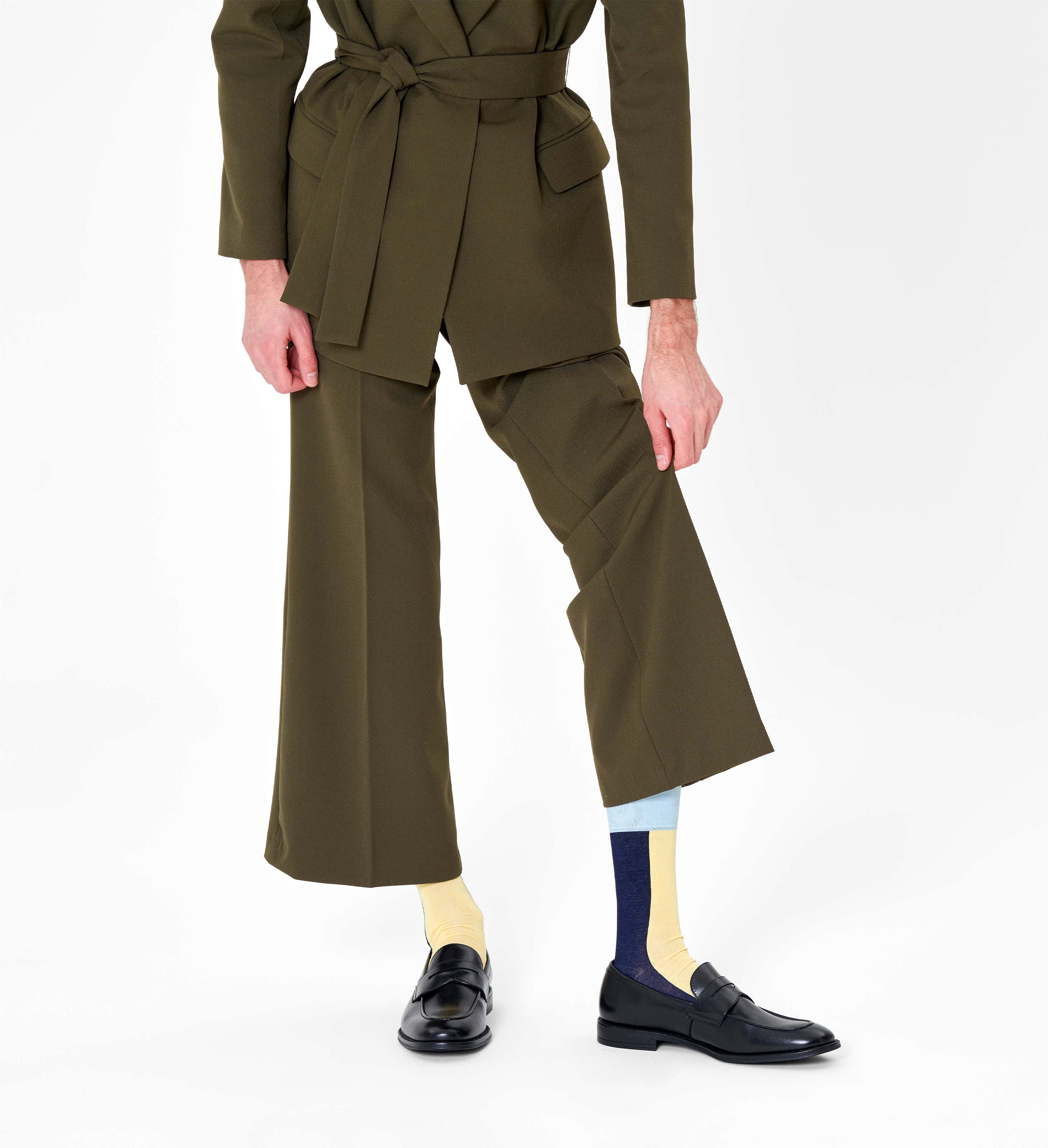 Yellow Dressed Brick Sock | Happy Socks US