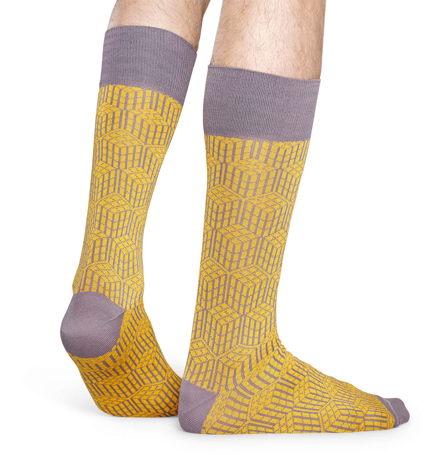 Dressed Geometric Sock | Colorful Suit Socks For Fashion | Happy Socks GL