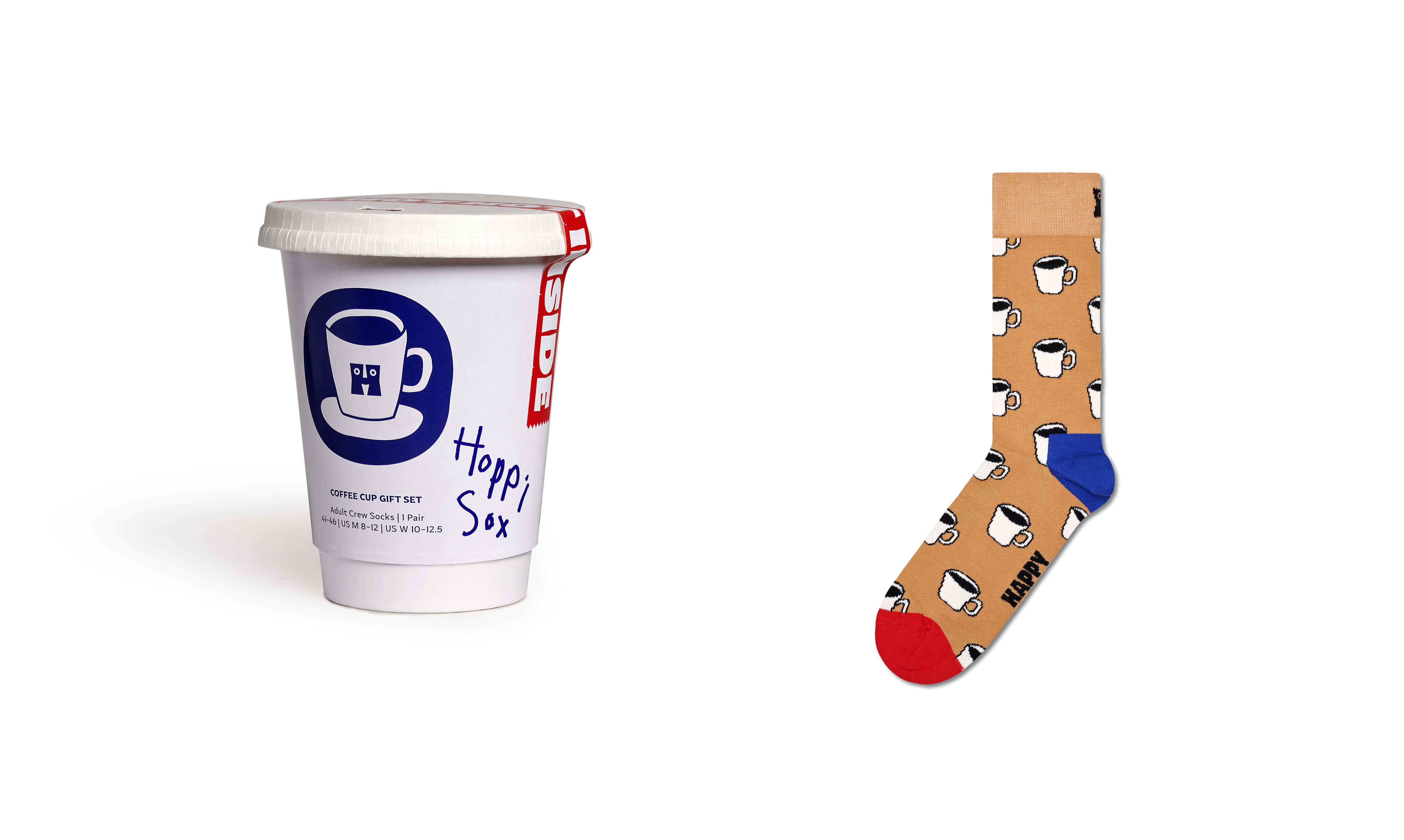 Coffee Connoisseur Gift Set | Fun Socks For Coffee Lovers | Happy Socks US