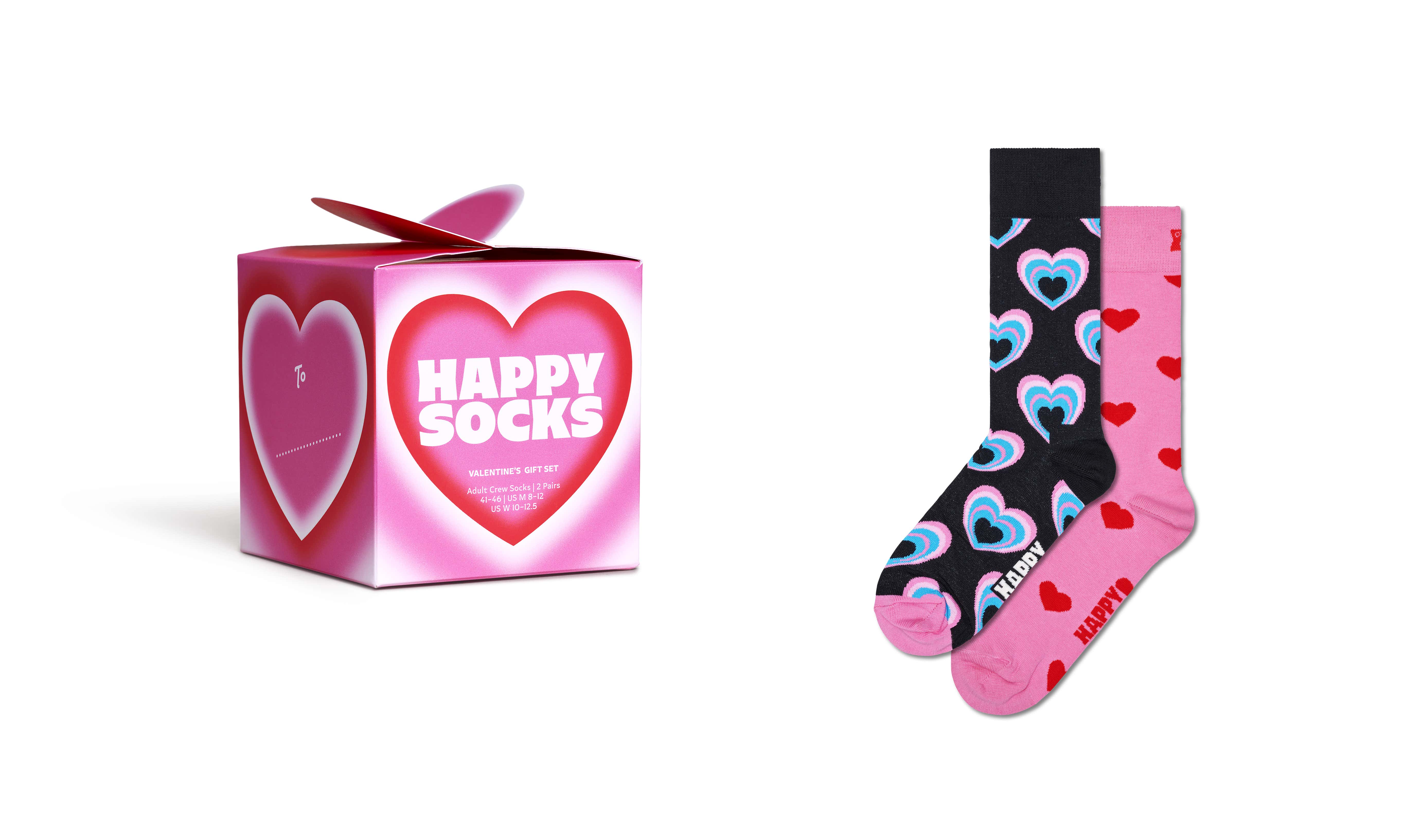 Valentine's Day Gift Set - Heart Socks For Lovers | Happy Socks NL