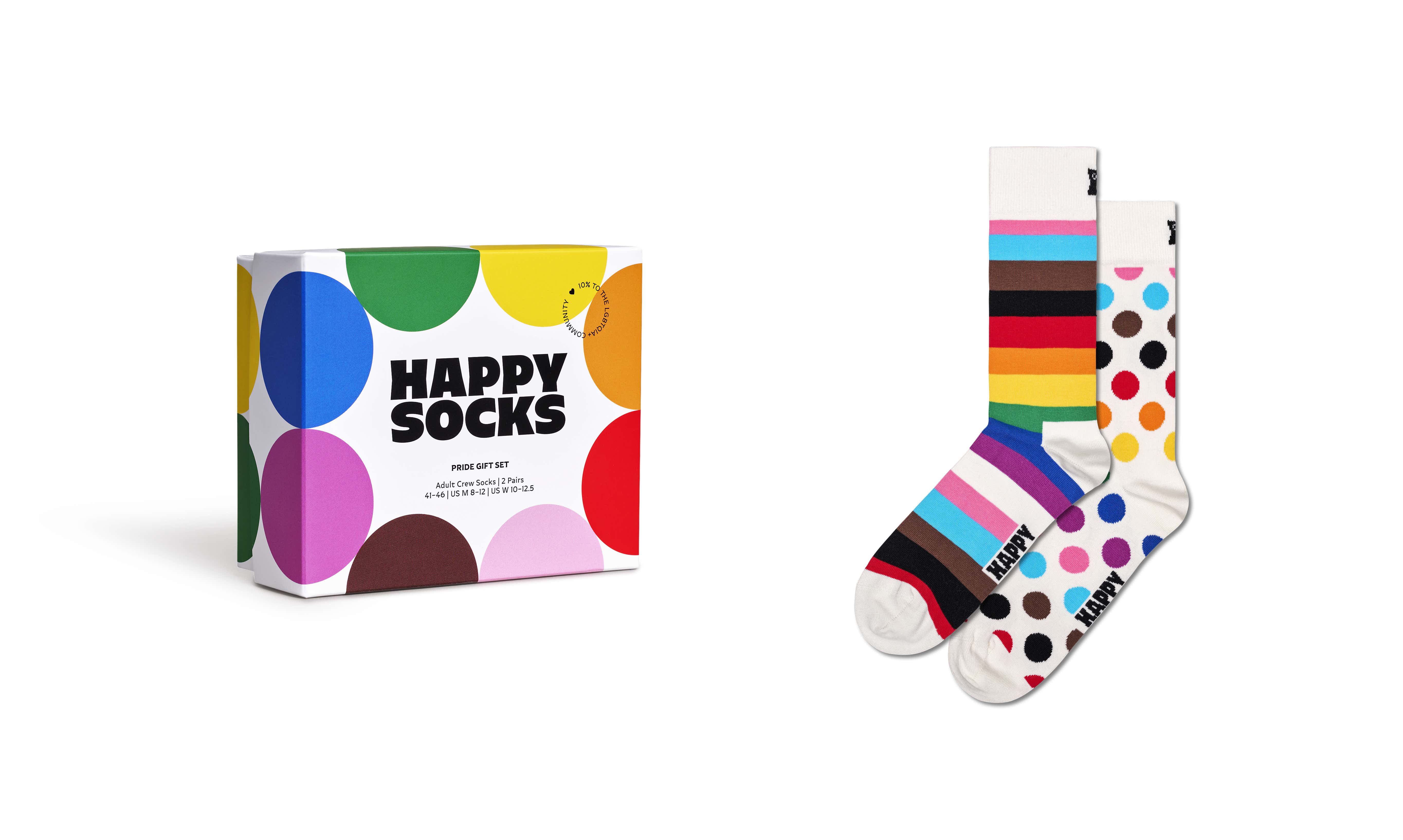 Pride Socks Gift Set | Unique Fun Gift Ideas | Happy Socks US