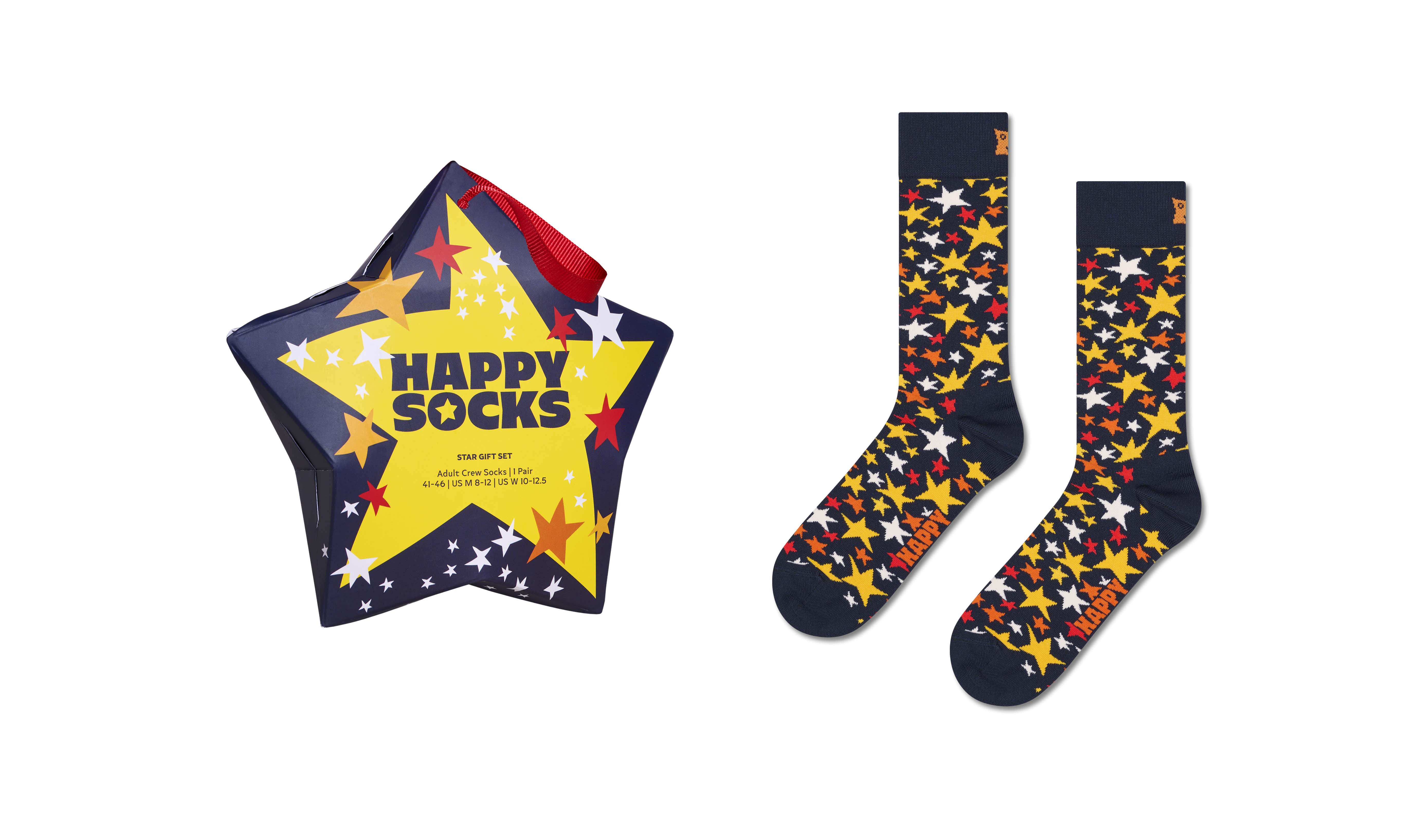 Colorful Star Pattern Socks | Crazy & Fun Star Socks | Happy Socks IT