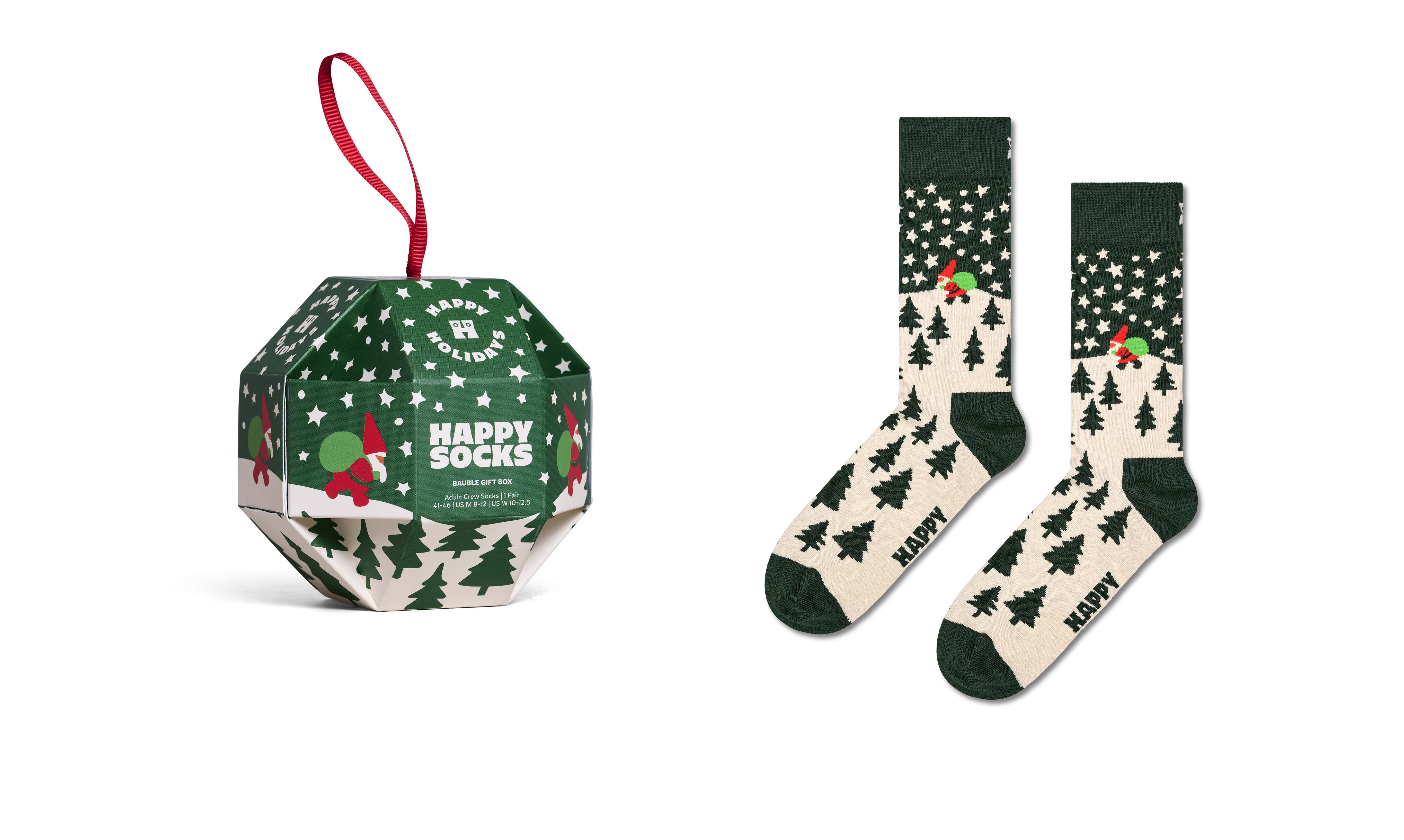 Wintry Snow Socks Gift Set | Christmas Gift Ideas | Happy Socks NL