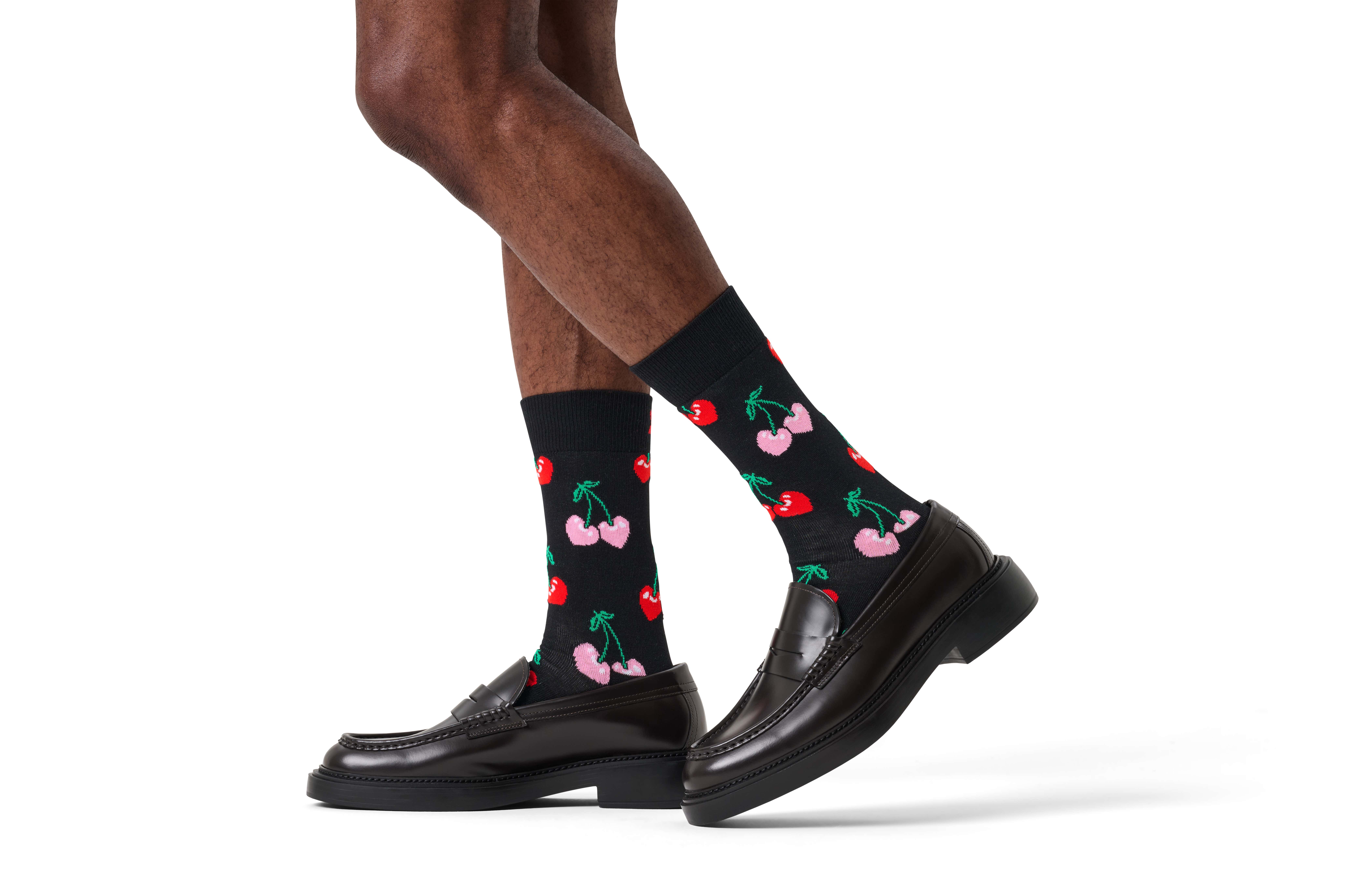 Cherry Hearts Socks – Süßer Style, Der Freude Bringt | Happy Socks CH