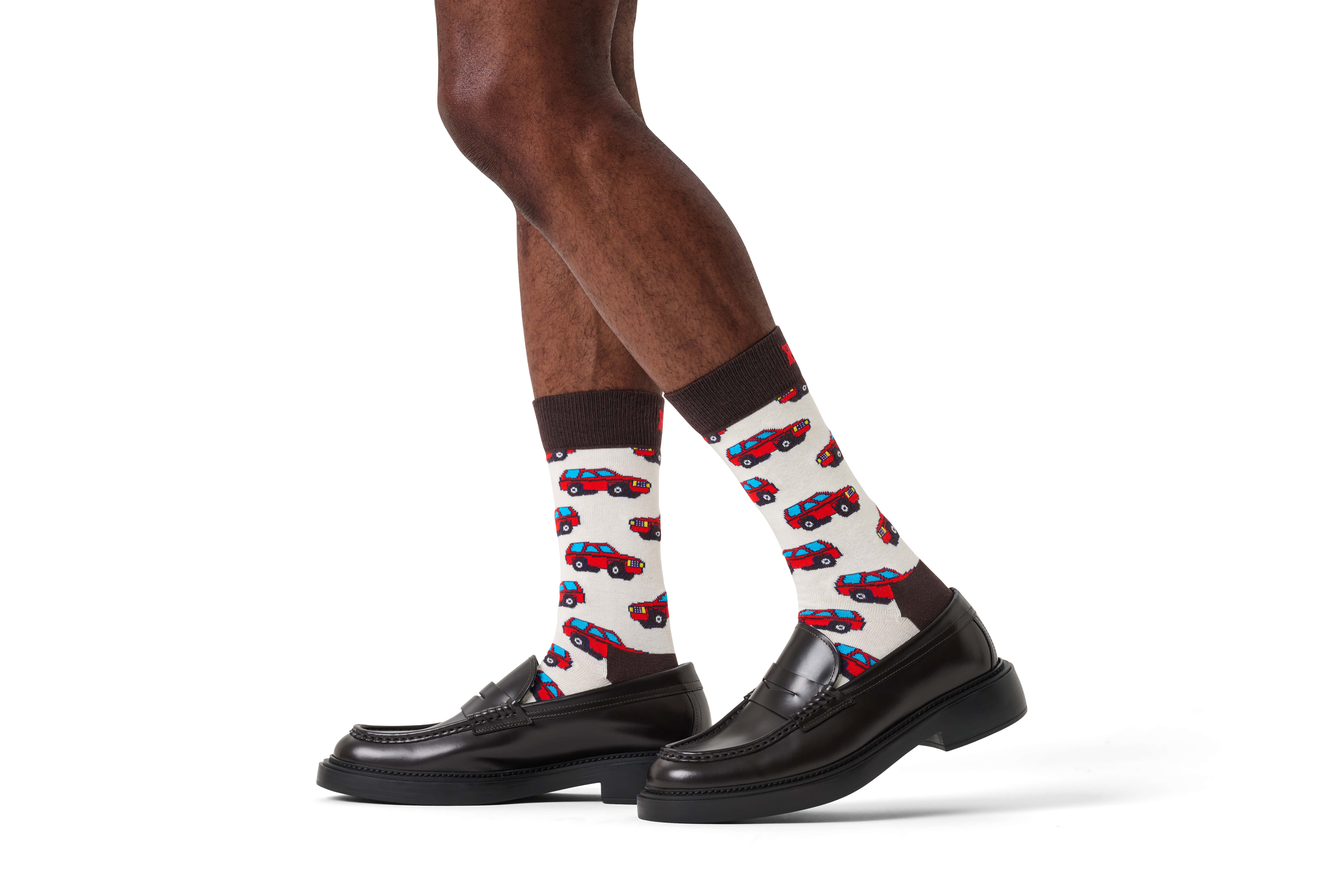 Coole Suv-Print-Socken | Stylisch & Überraschend | Happy Socks CH