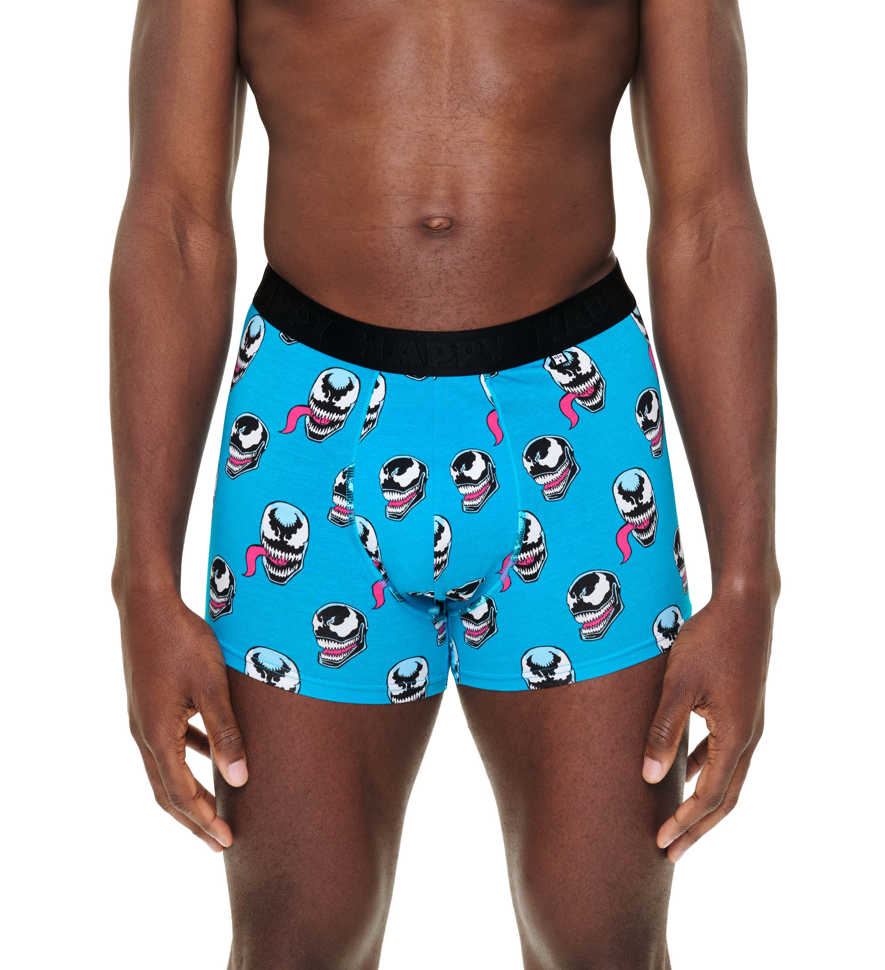 Blue Venom Boxer Trunks | Funny Mens Underwear | Happy Socks BE