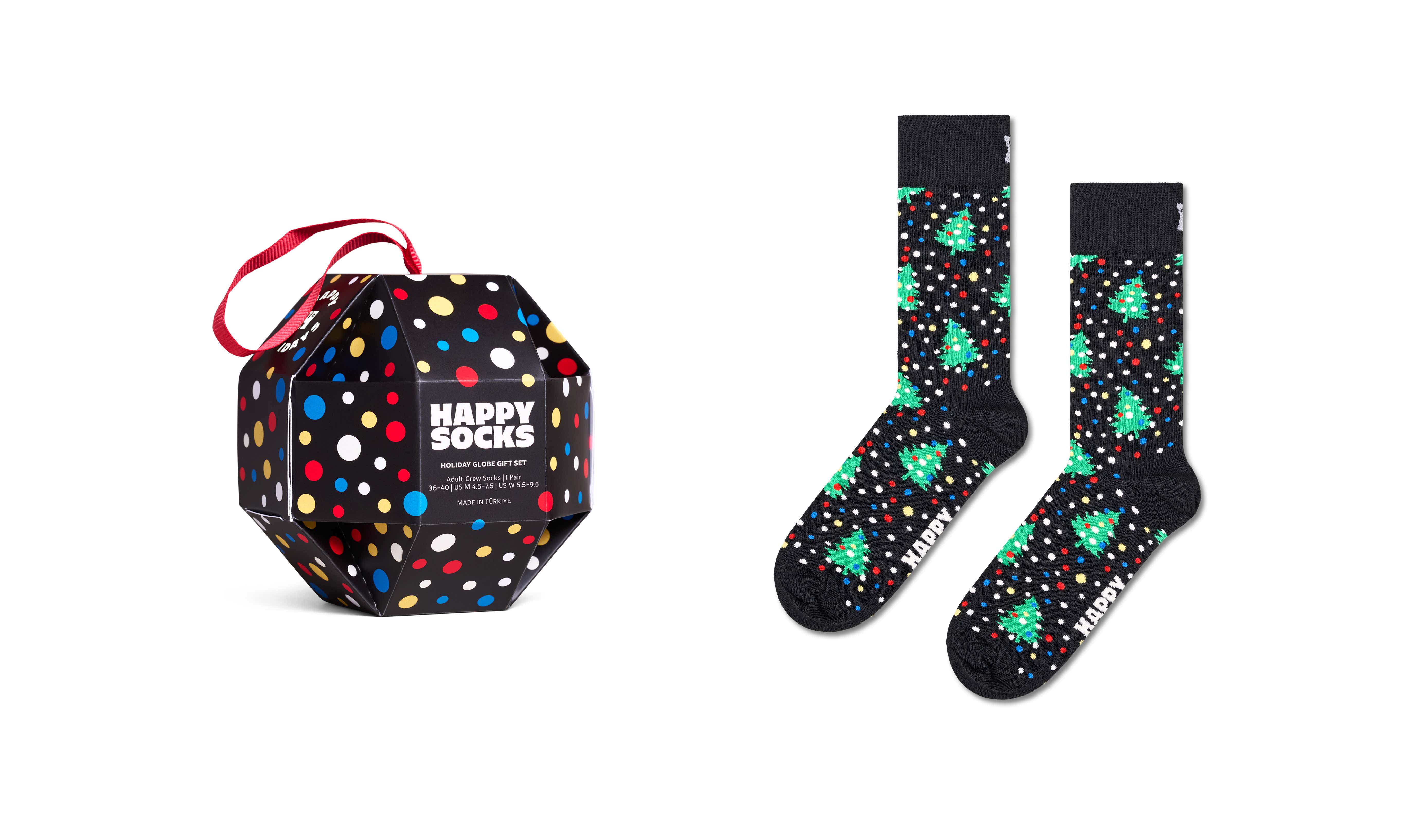 1-Pack Christmas Tree Sock Gift Set | Happy Socks EU