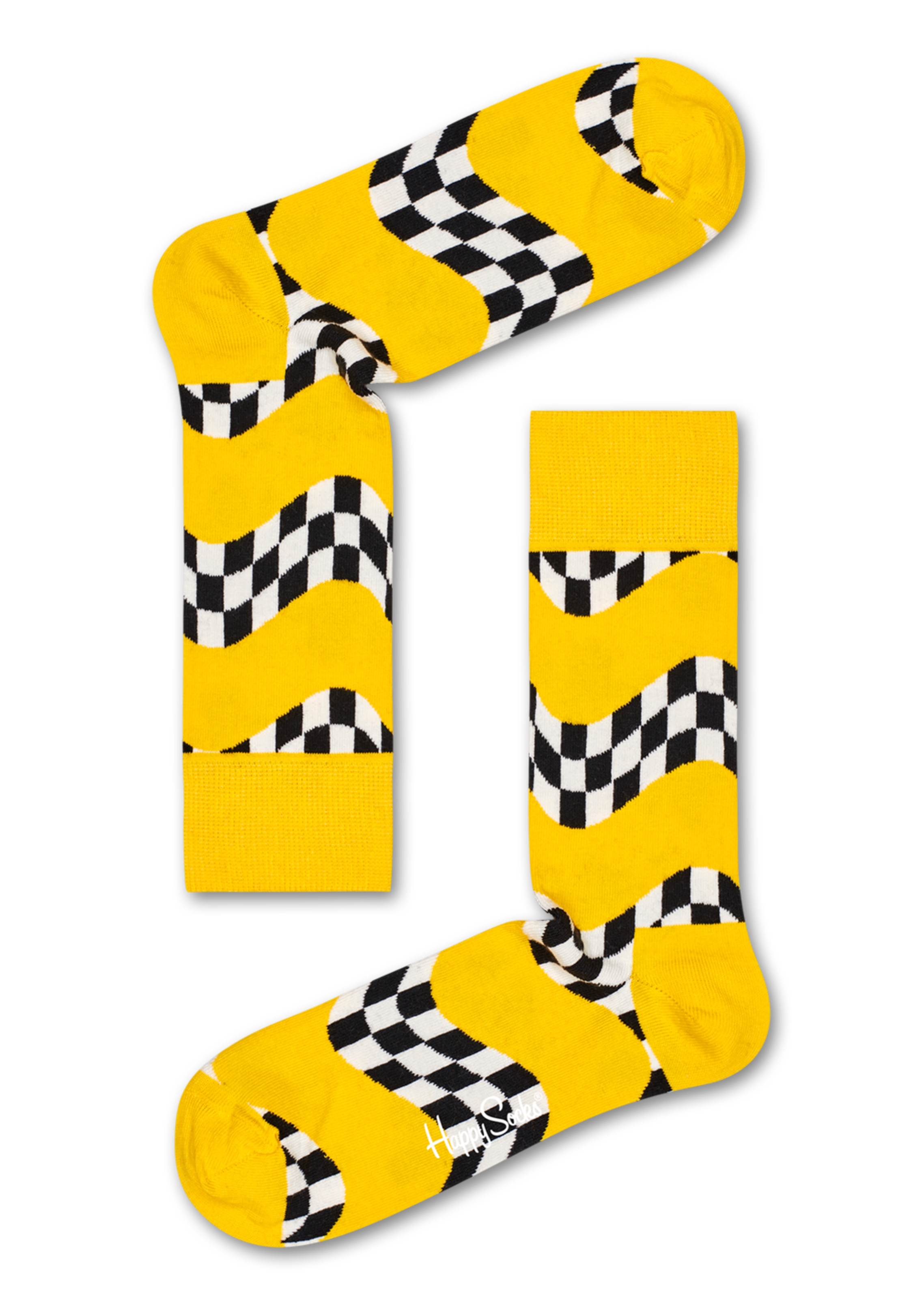 Beige Lucky Crew Sock | Happy Socks US